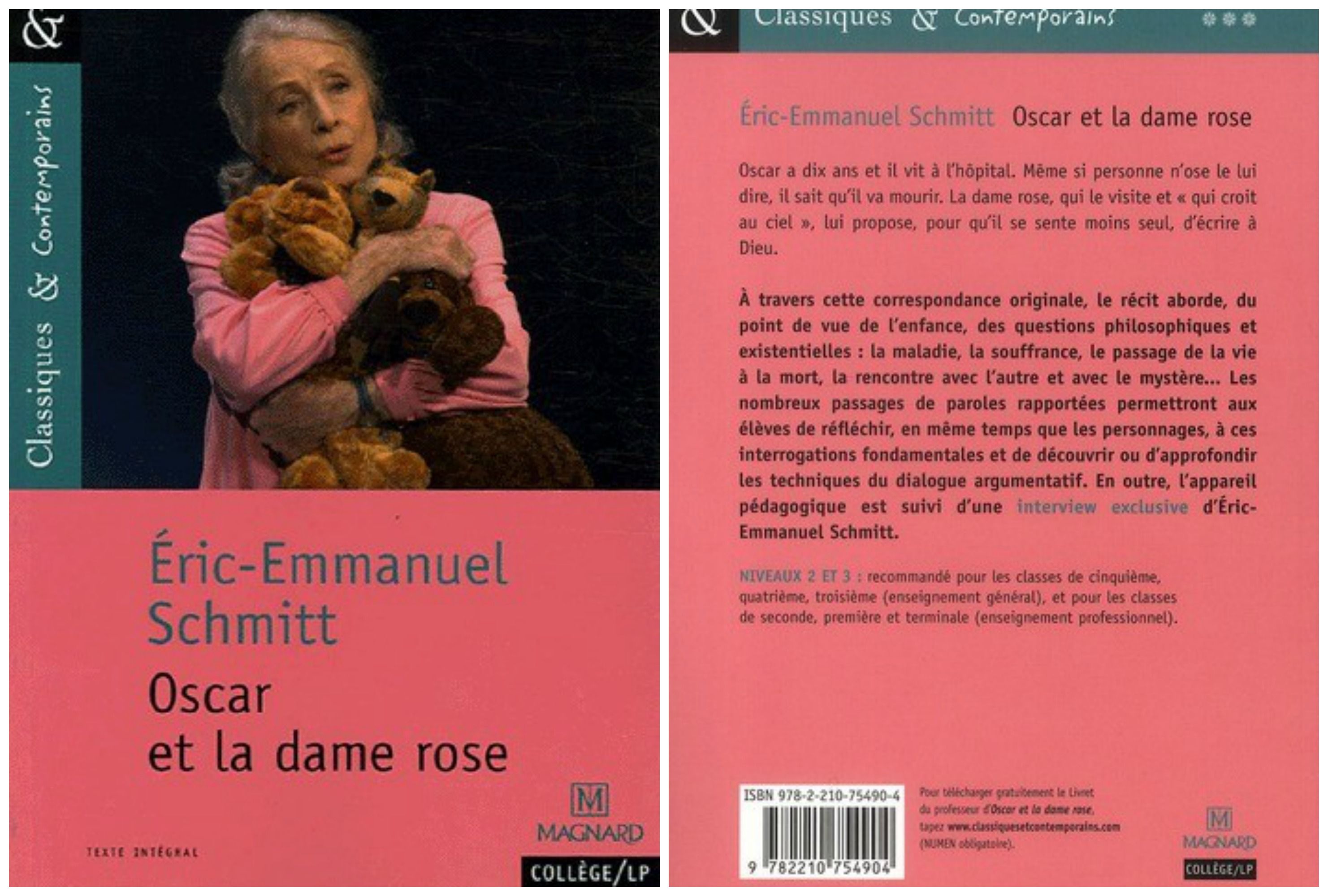 Oscar et la dame rose d'Eric-emmanuel SCHMITT
